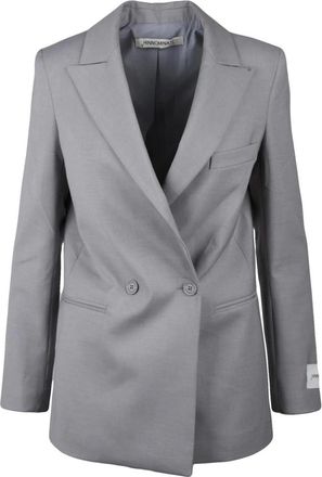 Hinnominate Hinnominate - Veste Longue - Femme - Vestes - Gris - Taille: 42 FR