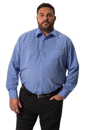 Men Plus Herren Gro&szlig;e Gr&ouml;&szlig;en &Uuml;bergr&ouml;&szlig;en Menswear L-8XL Businesshemd, Vario Kragen, CF, Easy Care, 1-1