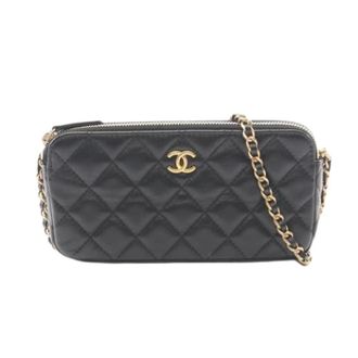 Chanel Sac bandouli&egrave;re Vintage Pre-owned - Femme - Pre-owned - Noir - Taille: ONE Size