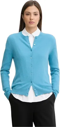 Benetton Cardigan - Femme - Pulls - Bleu - Taille: 40 FR