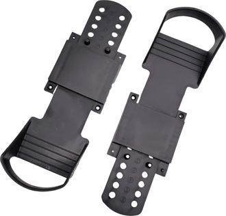 Generic Ruderfu&szlig;pedale - 12,2 x 3,94 Zoll ABS Anti-Rutsch-Design, Haltbares Ersatzpaar, Einfache Installation Kompatibel Geb&auml;ude | Ruderrad Trainingsger&auml;te Tr