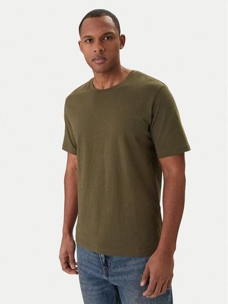 Jack & Jones Jack & Jones T-Shirt Orrganic Basic 12156101 Gr&uuml;n Slim Fit