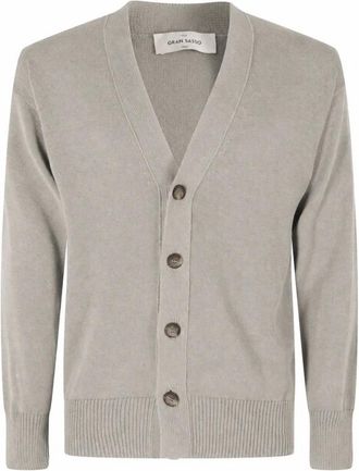 Gran Sasso Herren, Strickwaren, Grau, 2XLGr&ouml;&szlig;e
