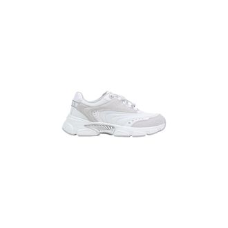 Guess Femme, Chaussures, Blanc, Taille: 41 EU Slip-On Sporty Lace-Up Baskets