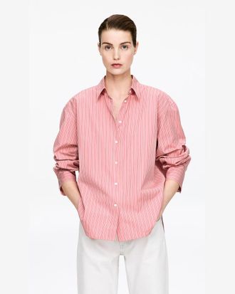 Arket Baumwollhemd -Rosa