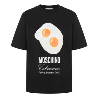 Moschino T-Shirts und Poloshirts - - Tops - Damen - Schwarzk - S