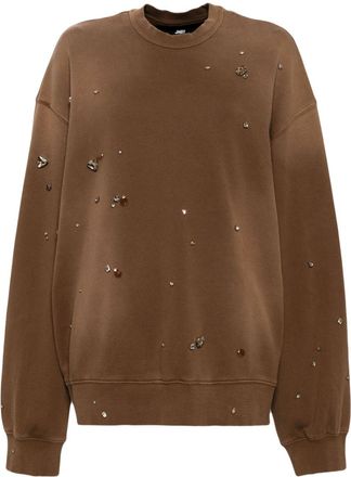 JNBY Sweatshirt mit Strass - Braun