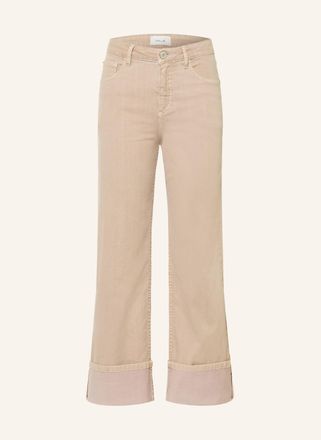 OPUS Cropped Jeans Miva beige