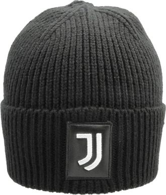 Juventus Unisex 133493 Juve Beanie-M&uuml;tze, Schwarz, One Size