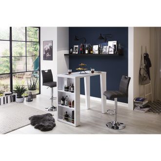 Hela home24 Barstuhl Malte (2er-Set) 38 x 97 x 50cm Schwarz