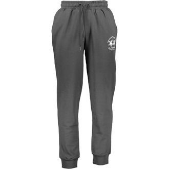 La Martina La Martina Herren Sweatpants aus grauer Baumwolle