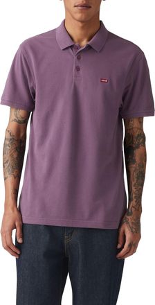 Levi's Herren Housemark Polo Hemd, Vintage Violet Outlet Pique, XS