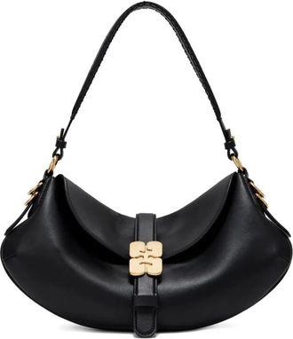 Ganni Femme, Sacs, Noir, Taille: ONE Size B-Kat