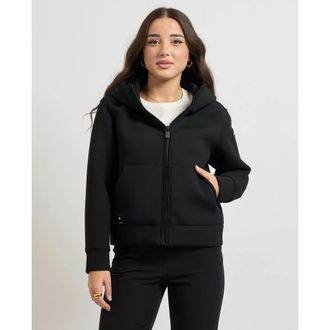 Yes-Zee YES Zee, Femme, Sweatshirts et sweats &agrave; capuche, Noir, Taille: 46 FR SweaT-shirt zipp&eacute;