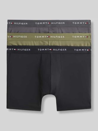 Tommy Hilfiger Pants mit Logo-Bund Modell 3P BOXER BRIEF