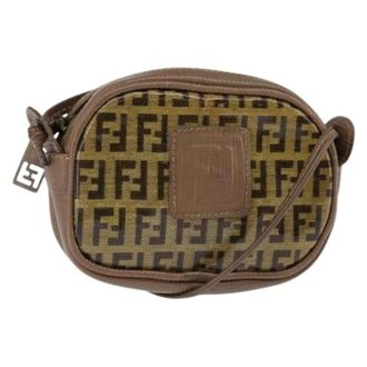 Fendi Sac bandouli&egrave;re Pre-owned - Femme - Pre-owned - Beige - Taille: ONE Size