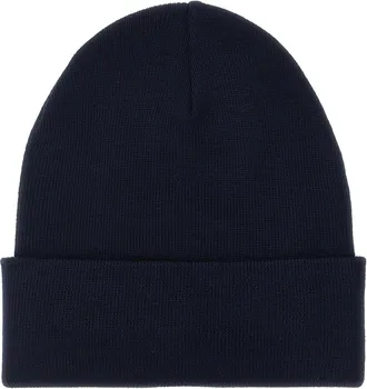 Moncler Logo-Patch Virgin Wool Beanie - Black