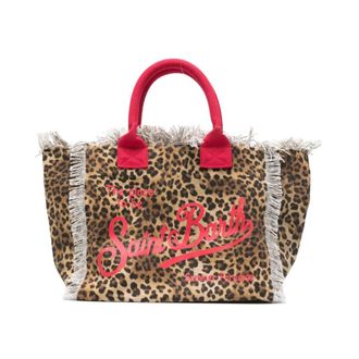 MC2 Saint Barth Femme, Sacs, Brun, Taille: ONE Size Vanity Tote Bag