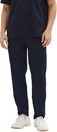 Tom Tailor Hommes Pantalon chino d&eacute;contract&eacute; 1035047, 10668 - Sky Captain Blue, 24