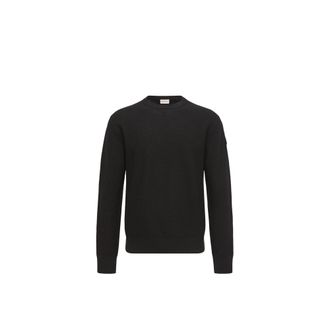 Moncler Moncler Textured Cashmere & Wool Sweater, Homme, Noir, Taille: 3xl