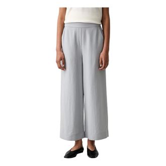 Marc O'Polo Pantalon large - Femme - Pantalons - Bleu - Taille: 40 FR