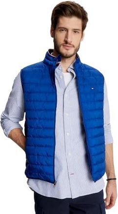 Tommy Hilfiger Legacy Gilet matelassé léger et pliable pour homme, midnight, Small