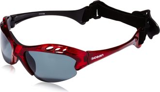 Ocean Sunglasses Mauricio - lunettes de soleil polaris&Atilde;Blackrolles - Monture : Rouge Laqu&Atilde;Blackroll - Verres : Fum&Atilde;Blackrolle (11111.4)