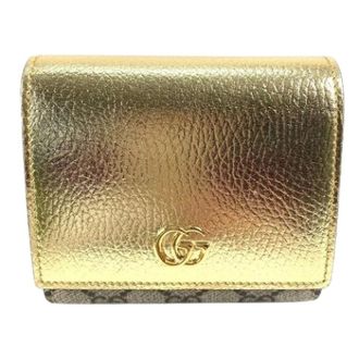 Gucci Portefeuille Bi-fold Vintage Pre-owned - Femme - Pre-owned - Jaune - Taille: ONE Size
