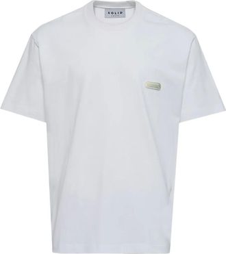 Solid Homme t-shirt à fini floqué - Blanc