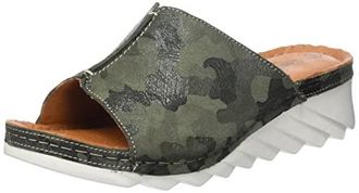 Comfortabel Femme 700218-07 Chausson, Vert, 36 EU