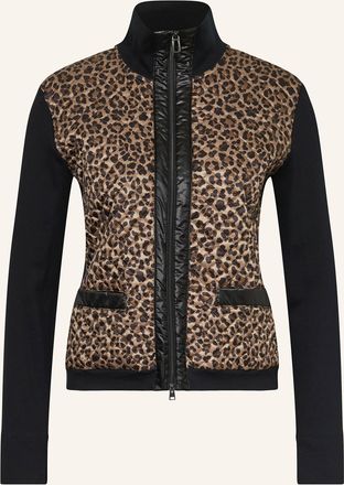 Marc Cain Strickjacke Im Materialmix schwarz