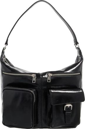 Liebeskind Liebeskind Berlin Hobo Bags - Andrea Lack Distressed - Gr. unisize - in Schwarz - f&uuml;r Damen