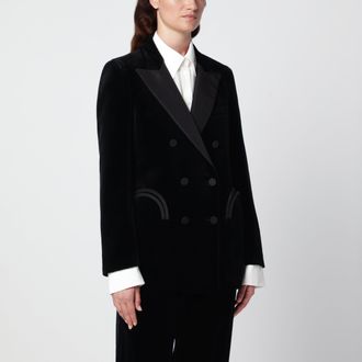 Blaz&eacute; Milano Everyday Jealousy Blazer aus schwarzem Samt