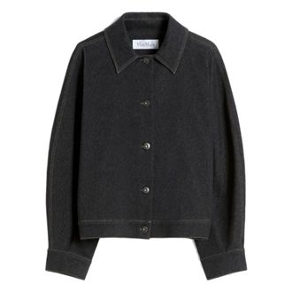 Max Mara Mxpnettare Jacke - - Jackets - Damen - Blau - M