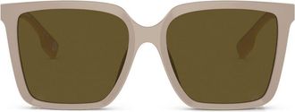 Burberry Sunglasses Sonnenbrille mit eckigem Gestell - Nude