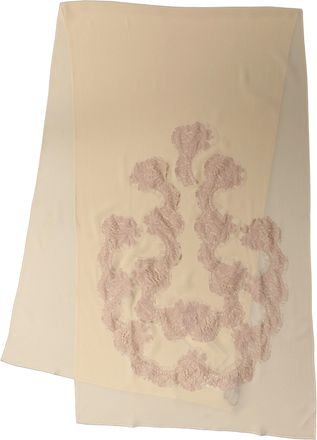 Dolce & Gabbana Ornate Lace Scarf - Beige