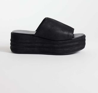 Free People flatform Harbor noir