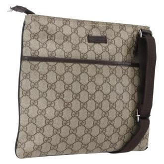 Gucci Sac bandouli&egrave;re en plastique Pre-owned - Femme - Pre-owned - Beige - Taille: ONE Size