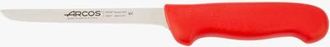 Arcos Ausbeinmesser mit Nitrum Edelstahlklinge 160 mm - Professionelles Fleischermesser zum Schneiden von Knochen und Fleisch - Ergonomischer Griff aus Poly