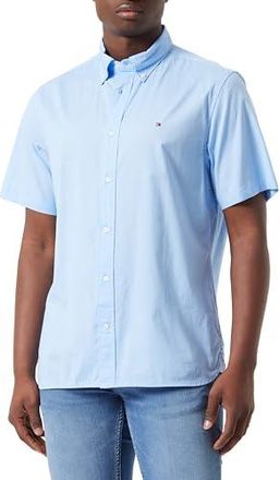 Tommy Hilfiger Chemise Homme Chemise Casual, Bleu (Vessel Blue), S