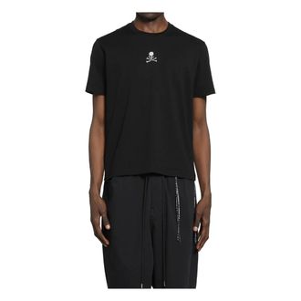MASTERMIND WORLD Rhinestone T-Shirt - - Tops - Herren - Schwarzk - L