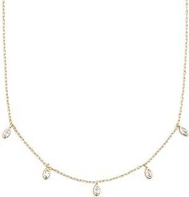 Singularu Collier Misty. Laiton avec Placage en Or 18 Kt. Bijoux pour Femme