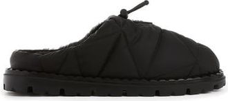 Prada Mules doubl&eacute;es en cuir