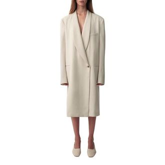 Calvin Klein Manteau Evelyn oversize en laine