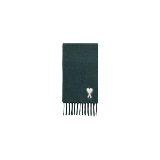 Ami Quota Schal - - Accessories - Herren - Gr&uuml;n - ONE SIZE