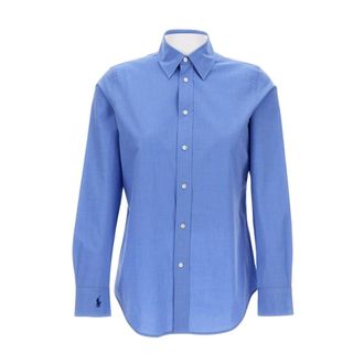 Polo Ralph Lauren Classic Cut Shirt - - Blouses & Shirts - Damen - Blau - XS