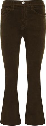 Frame Denim Cord-Mini-Bootcut-Hose - - Trousers - Damen - Braun - W30