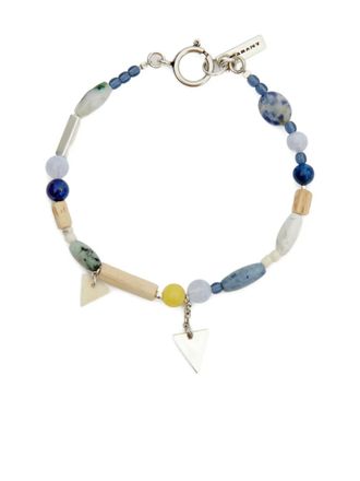 Isabel Marant Yulian Armband mit Perlen - Blau