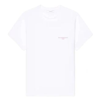 Givenchy Slim T-Shirt mit charakteristischem Stick - - Tops - Damen - Wei&szlig; - L