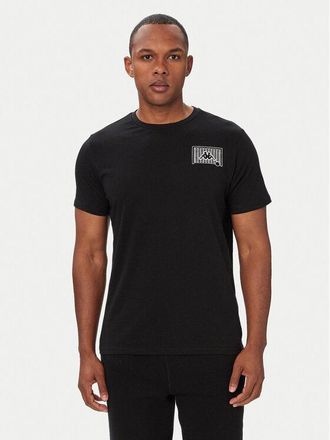 Kappa T-Shirt 322P14W Schwarz Regular Fit